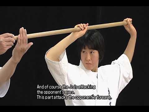 09 Jo Jutsu Basic Movements Kuritsuke - YouTube