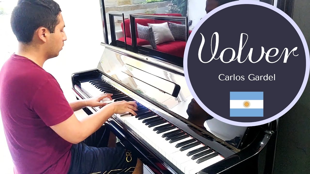 Volver (tango) (piano cover) - Mauricio Ubillús - YouTube