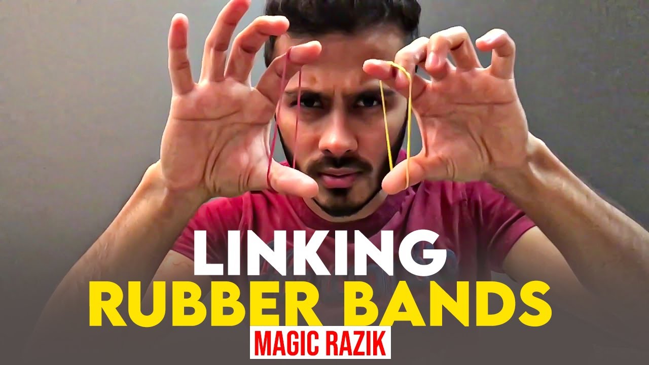 Linking Rubber Bands। Magic Razik - YouTube