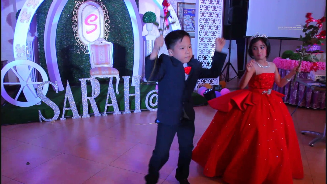 7 Roses Dance - Princess 7th birthday - YouTube