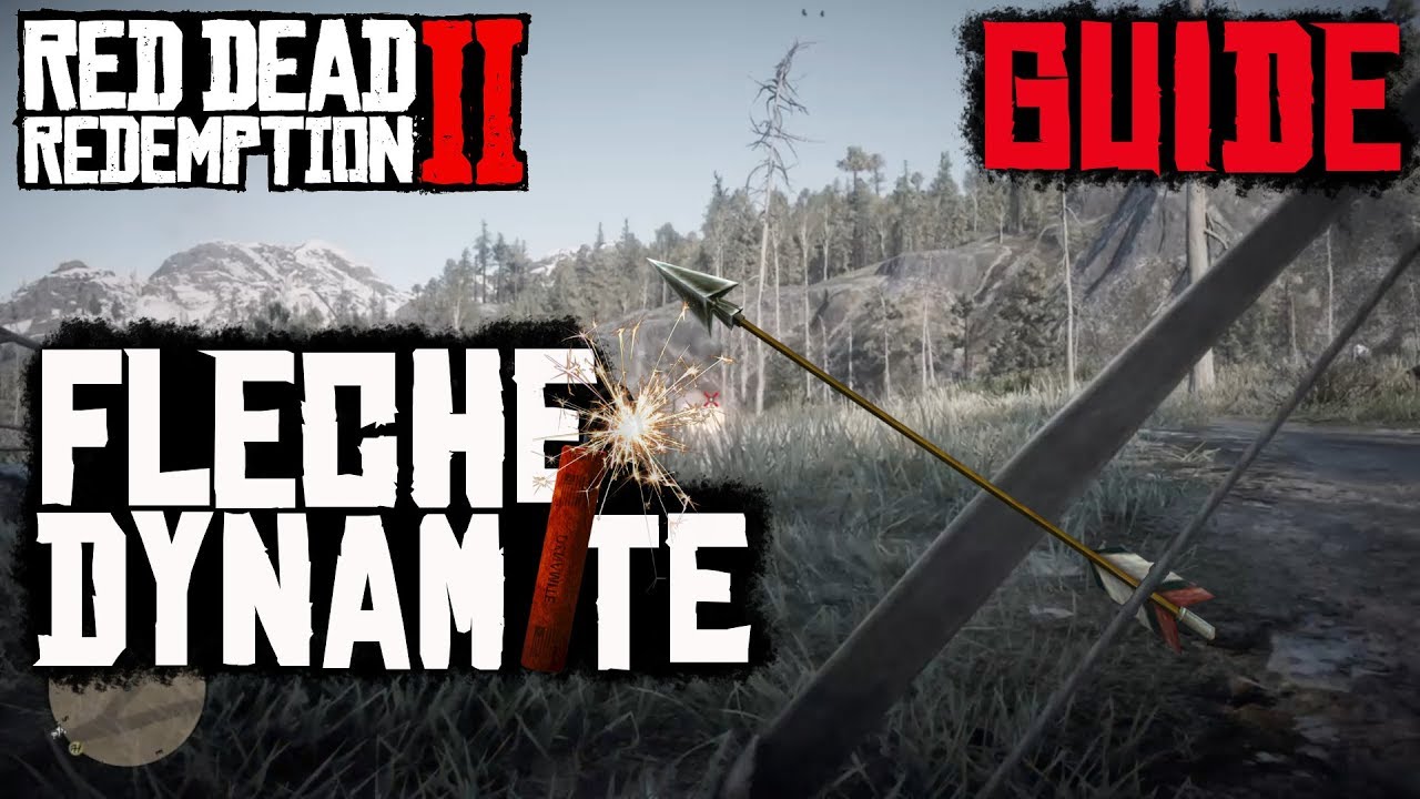 Red Dead Redemption 2 | FLECHE DYNAMITE | GUIDE - YouTube