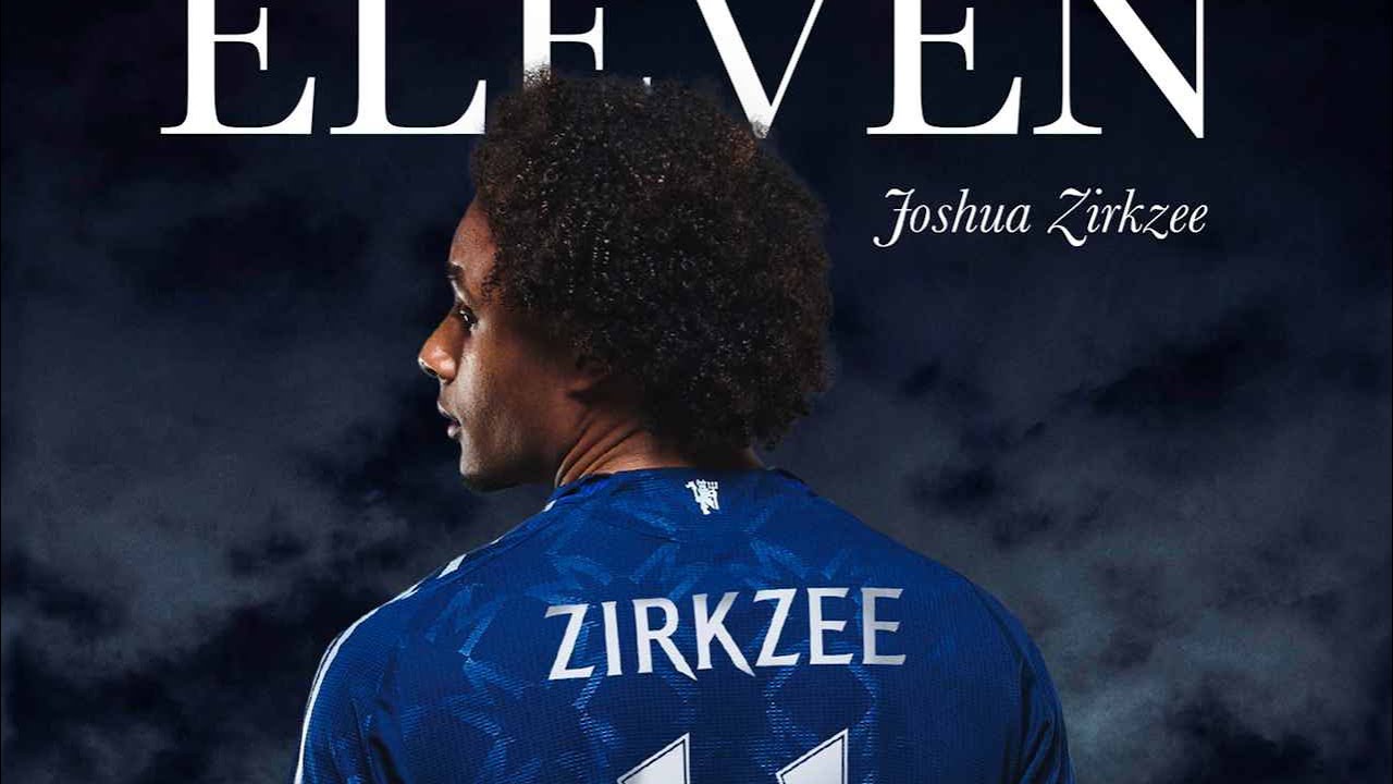 🚨 𝗢𝗙𝗙𝗜𝗖𝗜𝗔𝗟: Joshua Zirkzee will wear the number 11 shirt at Manchester ...