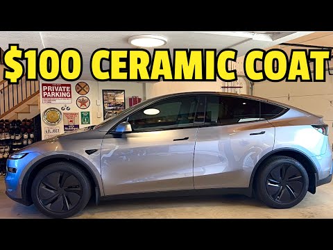 DIY Ceramic Coating a Brand New Tesla Model Y Juniper