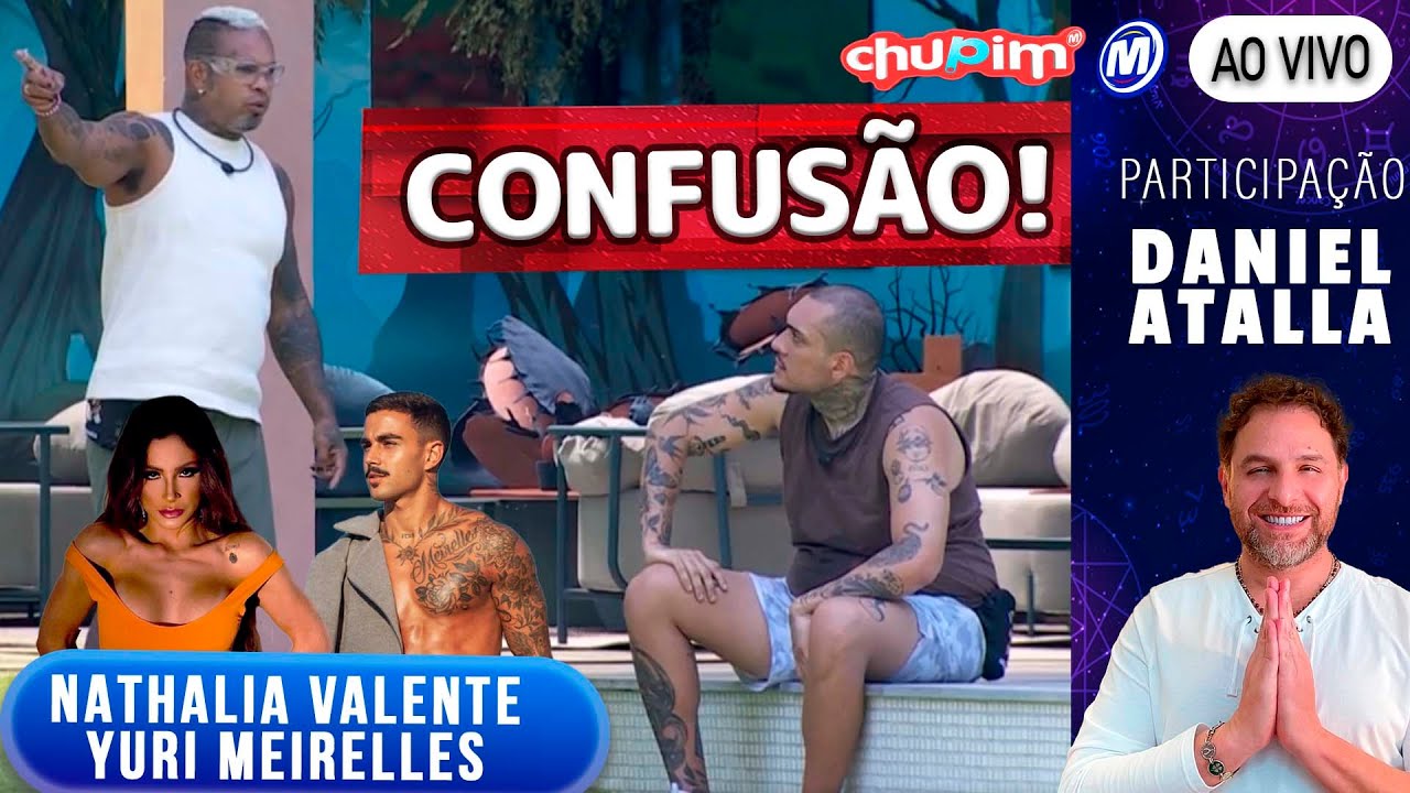 RESUMO BBB24 16/02/24 I DANIEL ATALLA I NATHALIA VALENTE E YURI ...
