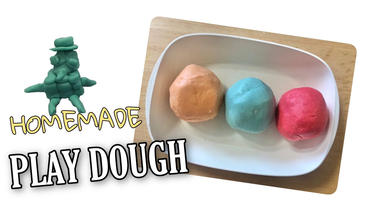 HOW TO MAKE HOMEMADE PLAYDOUGH NON TOXIC NO CREAM OF TARTAR YouTube how-to-make-homemade-playdough-non-toxic-no-cream-of-tartar-youtube