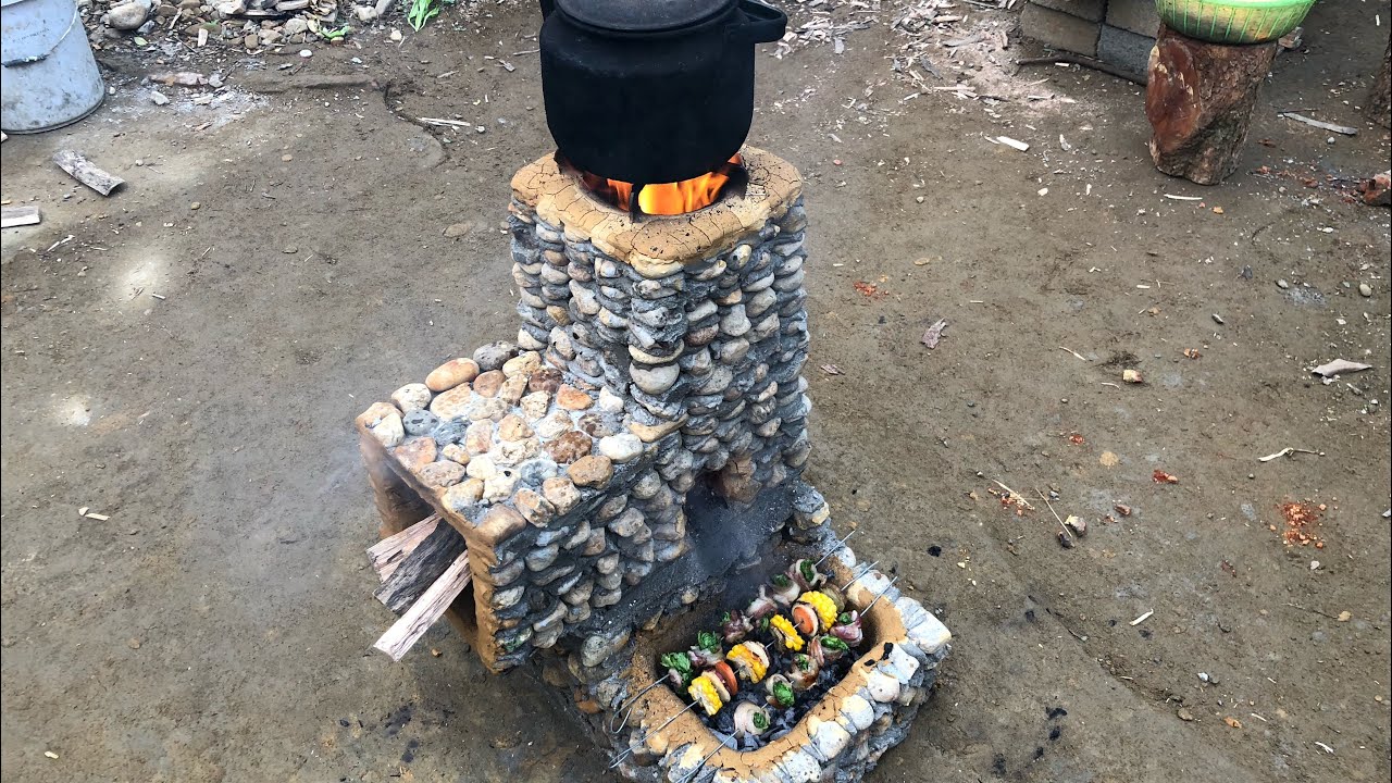 1000 Craft Ideas | Making Firewood At Home, Building Traditional Stoves ...