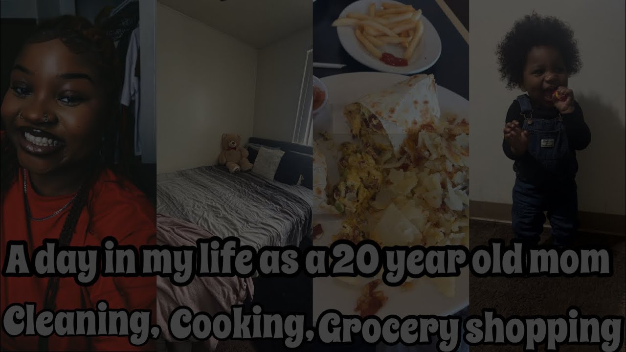 A REALISTIC DAY in my life as a 20 year old MOM with a toddler ! Ep.1 ...
