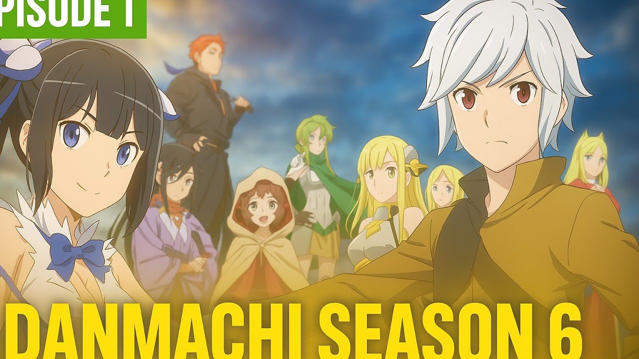 DANMACHI SEASON 6: Arc Distrik Sekolah Dimulai, Ryu Resmi Gabung, Siap ...