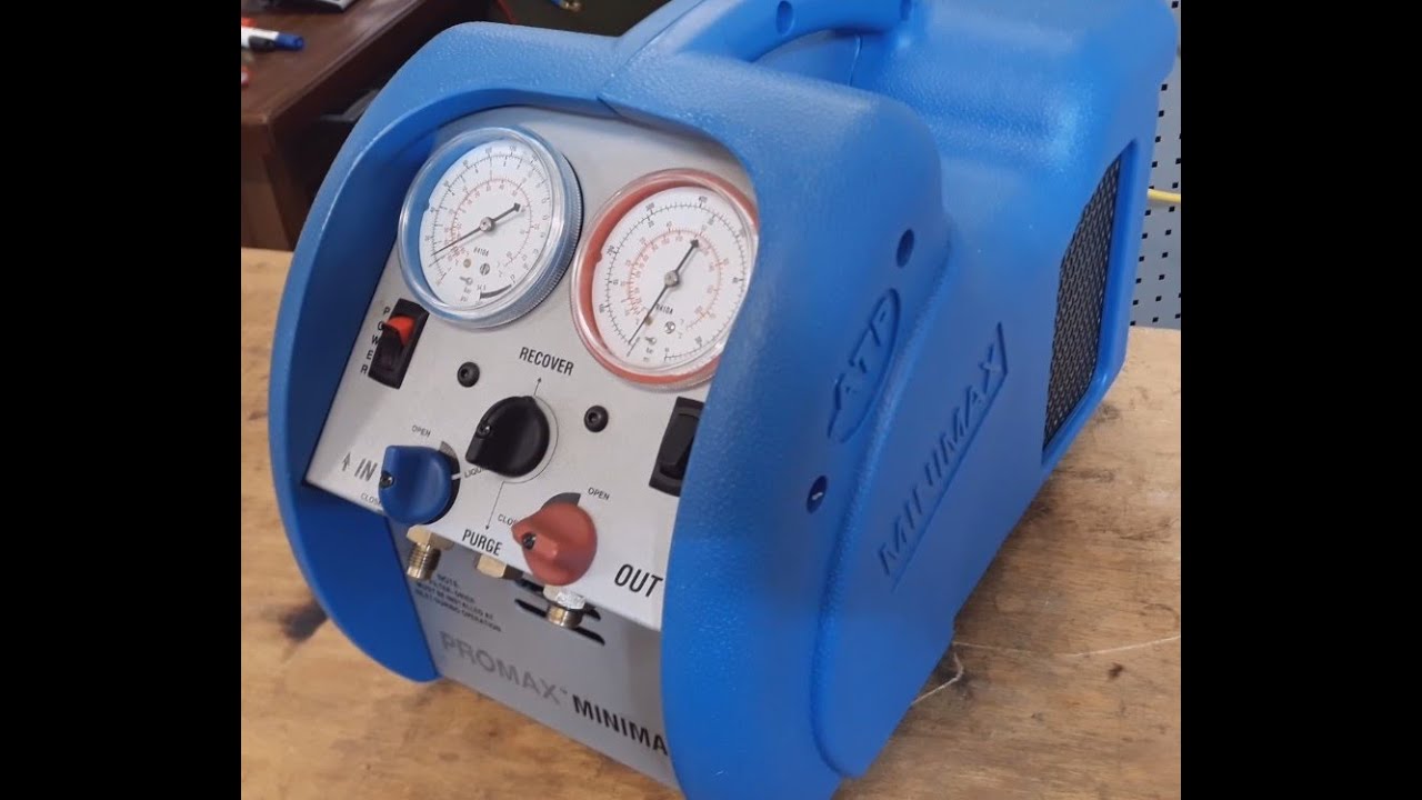 #3 Recuperación de refrigerantes. PROMAX MINIMAX. - YouTube