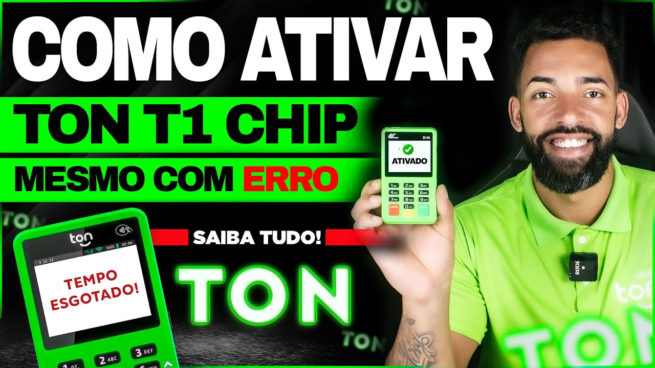 TON : COMO ATIVAR A TON T1 CHIP COM ERRO ( TEMPO ESGOTADO ) PASSO A PASSO #ton - YouTube