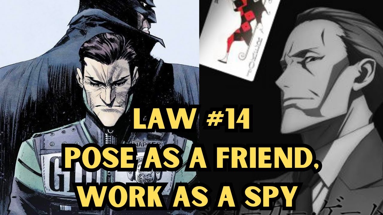 Batman on Law #14 of The 48 Laws of Power - YouTube