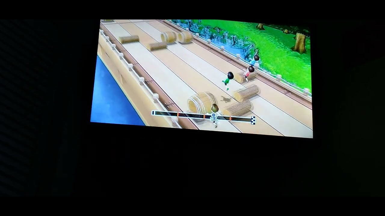 Wii Party:Flap Hurdles Patrick Vs Kutris Vs LibraGames Vs Rainer - YouTube