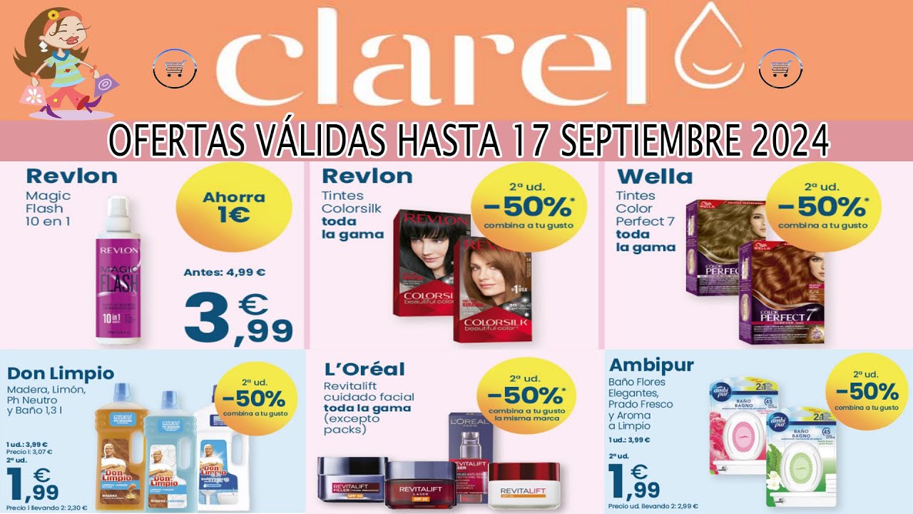 Ofertas Clarel hasta el 17 de septiembre 2024 | Catálogo de Ofertas de ...