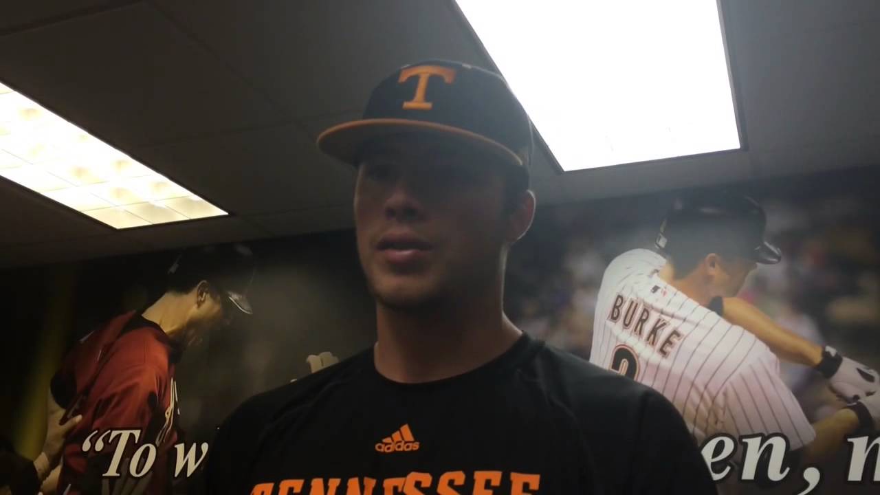 Vol pitcher Andrew Lee talks about 6-5 loss to Texas A&M - YouTube