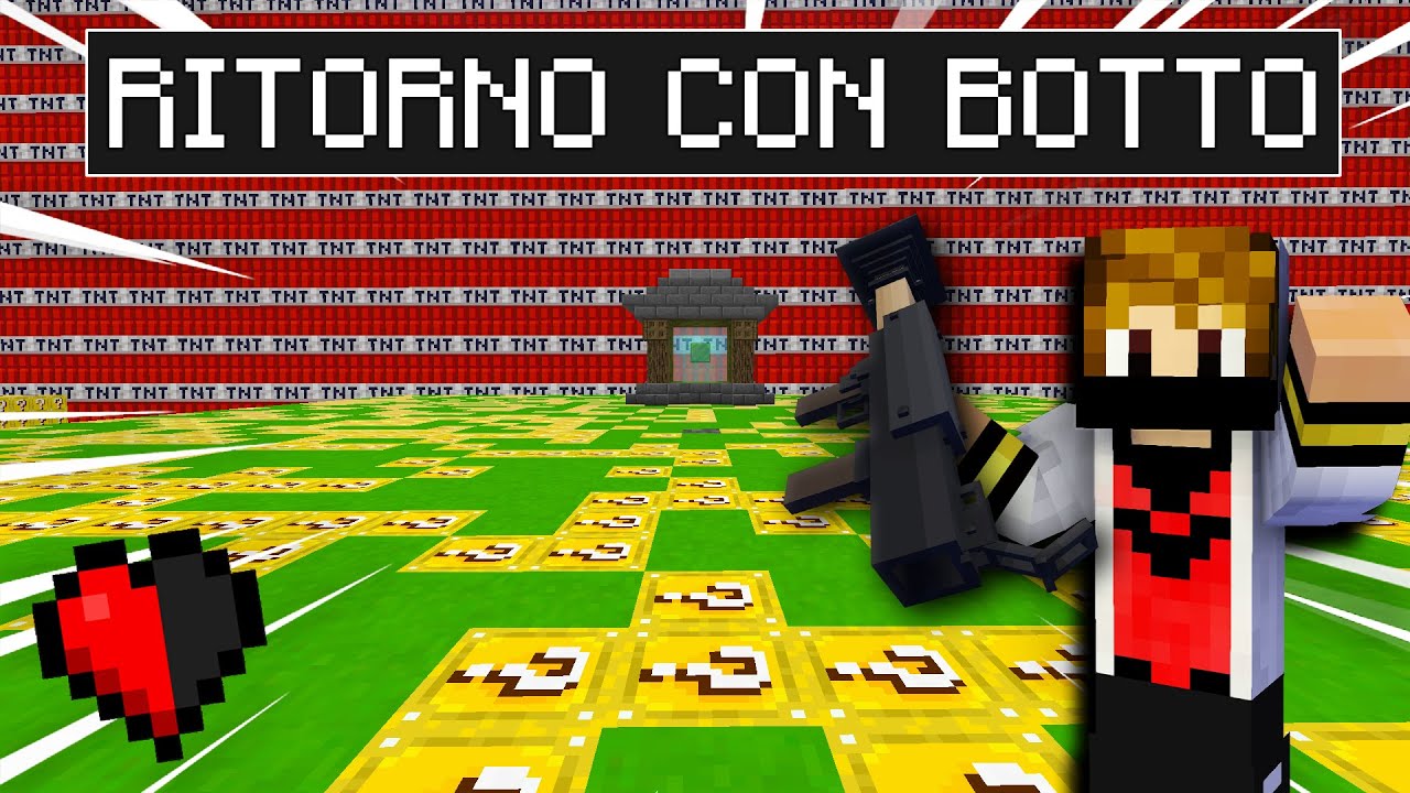 RITORNO CON IL BOTTO SULLA SFIDA CON I LUCKY BLOCK! - YouTube