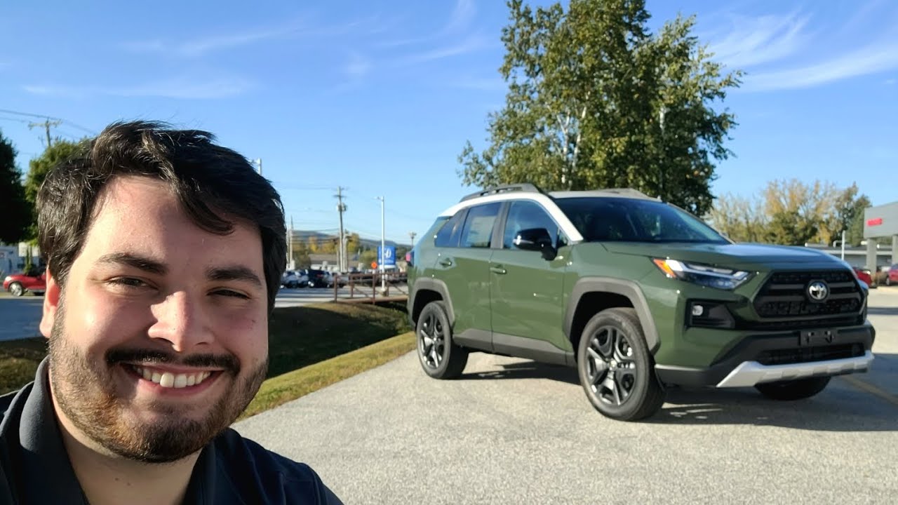 2024 RAV4 Adventure in Army Green/Ice Edge - YouTube