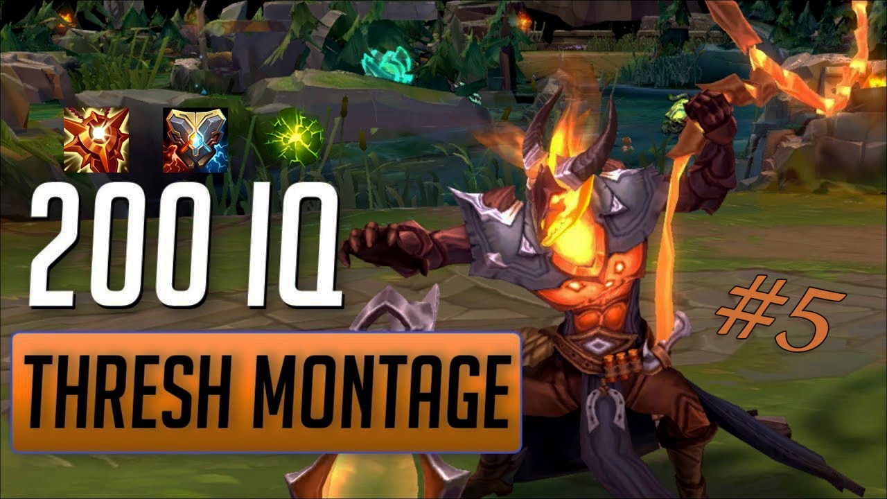 Thresh montage #5 - Best Thresh plays - YouTube