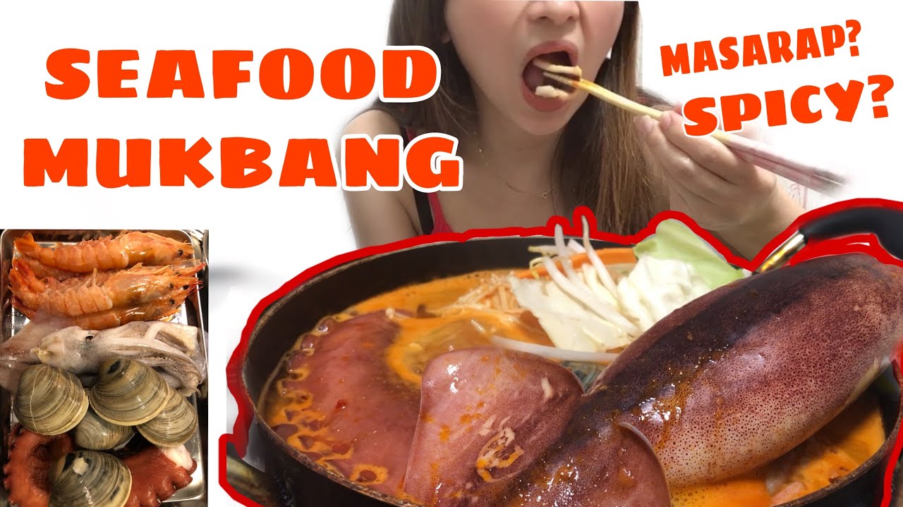 Seafoods mukbang! - YouTube