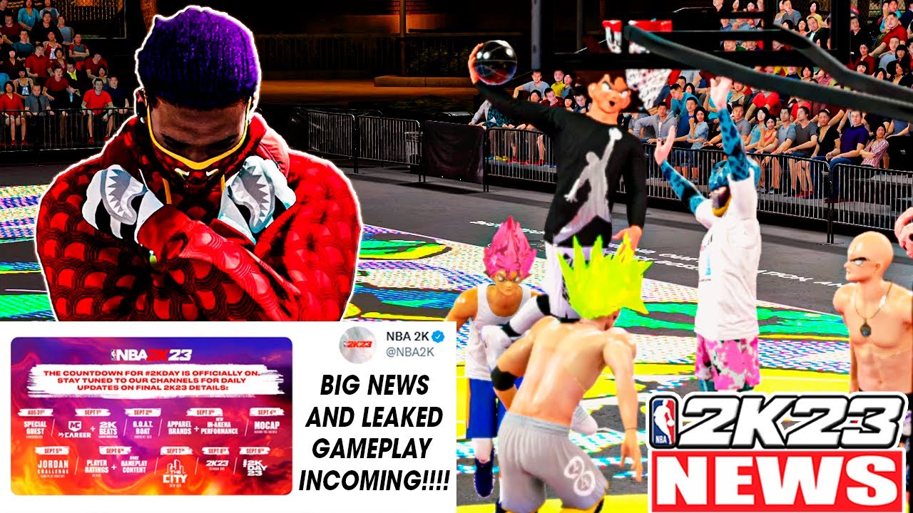NBA 2K23 LEAKED GAMEPLAY - ROLLOUT SCHEDULE - THUMBNAIL FIGHT DECLARED ...