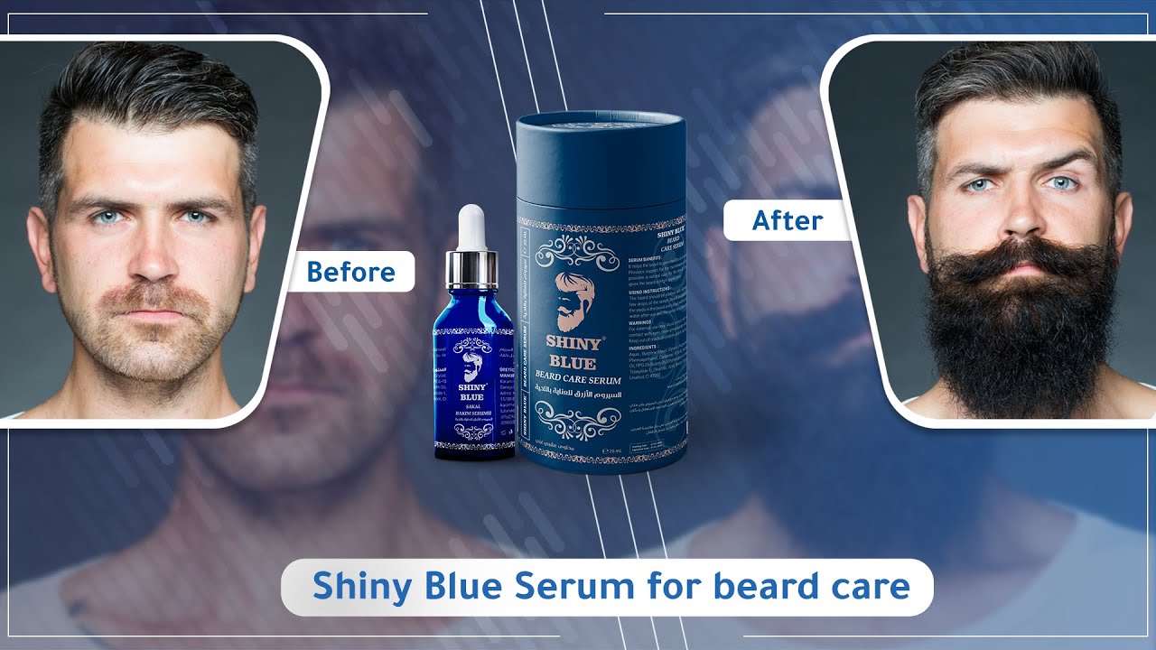 SHINY BLUE BEARD SERUM - YouTube