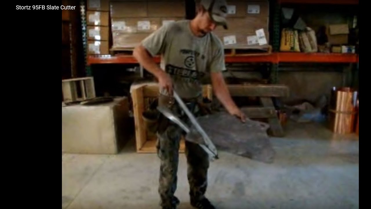 Stortz 95FB Slate Cutter - YouTube
