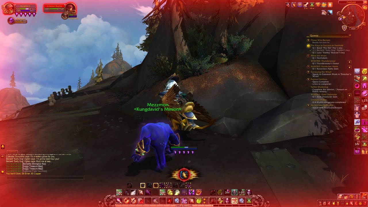The Keys to Success in Freehold - Quest - World of Warcraft - YouTube
