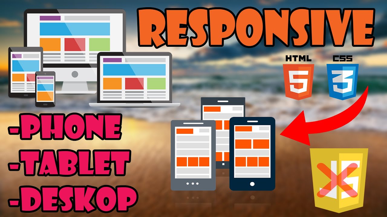 Phone Responsive Design | HTML | CSS [No SCRIPT] -2020- - YouTube