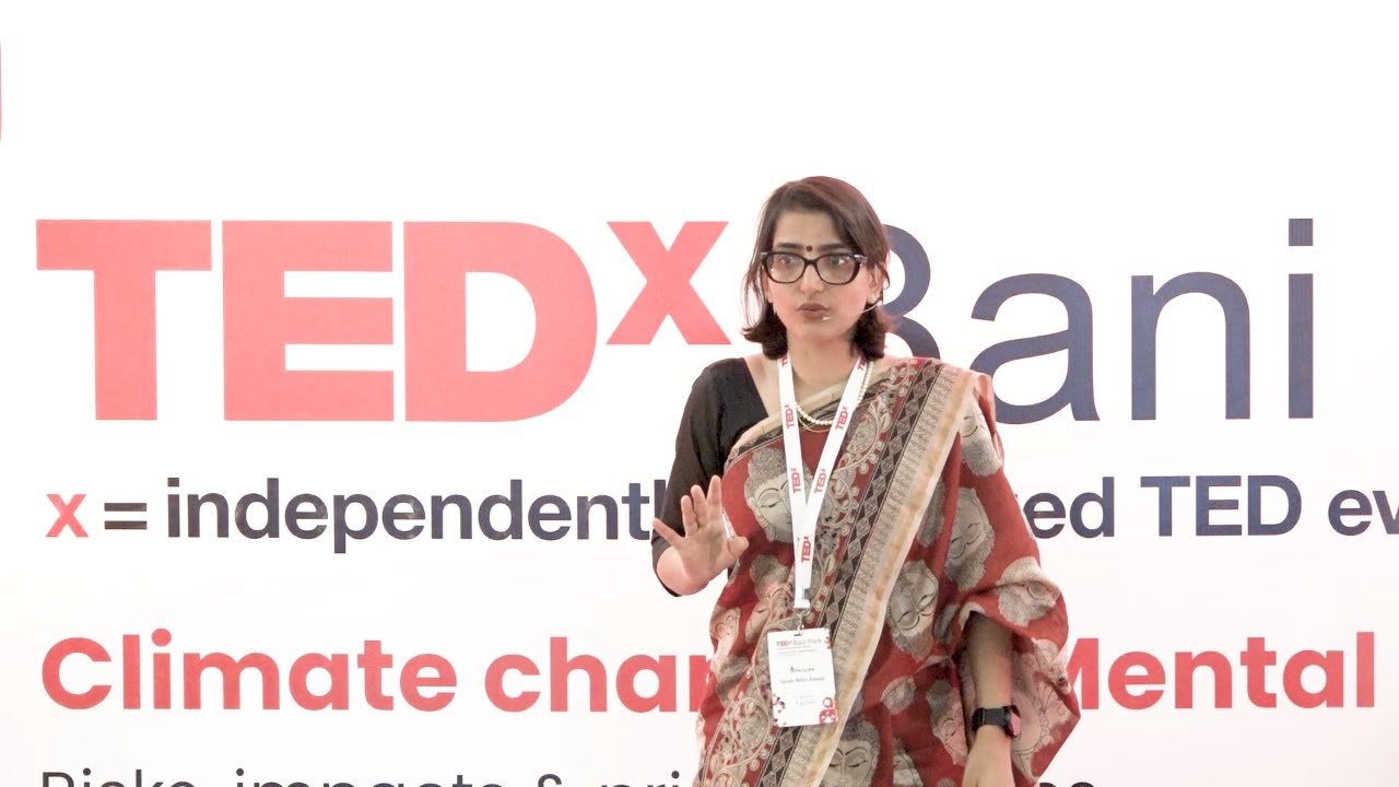Climate change is real , care about it | Sarah Nitin Rawat | TEDxBani ...