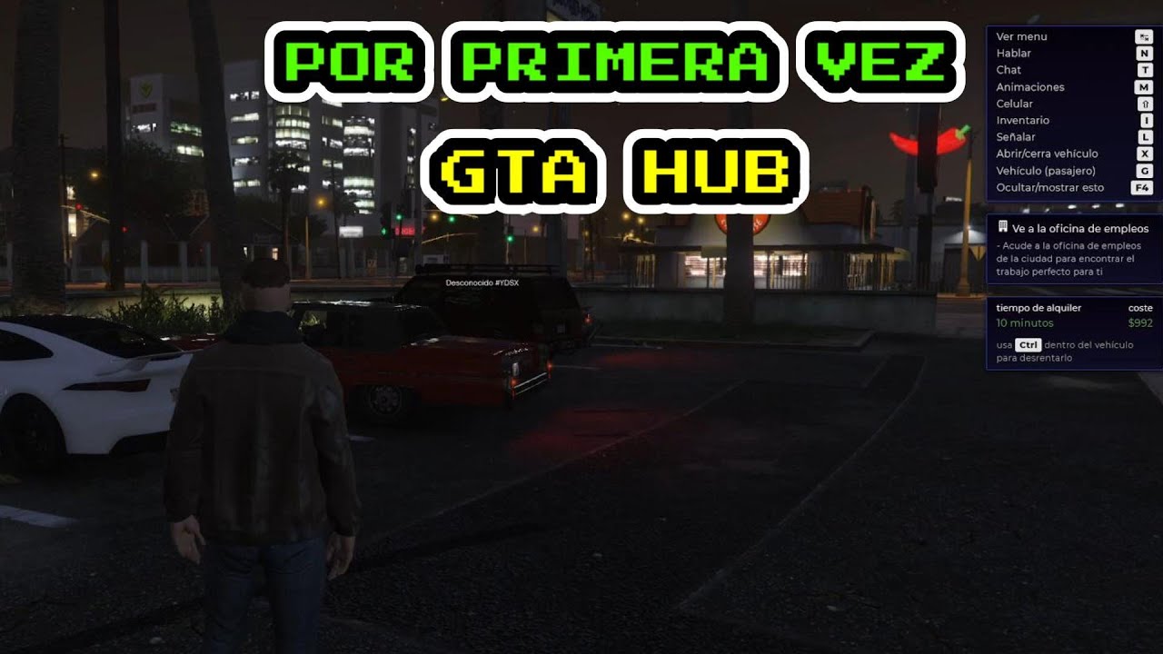 JUGANDO GTA HUB POR PRIMERA VEZ Y PASA ESTO !!! - YouTube