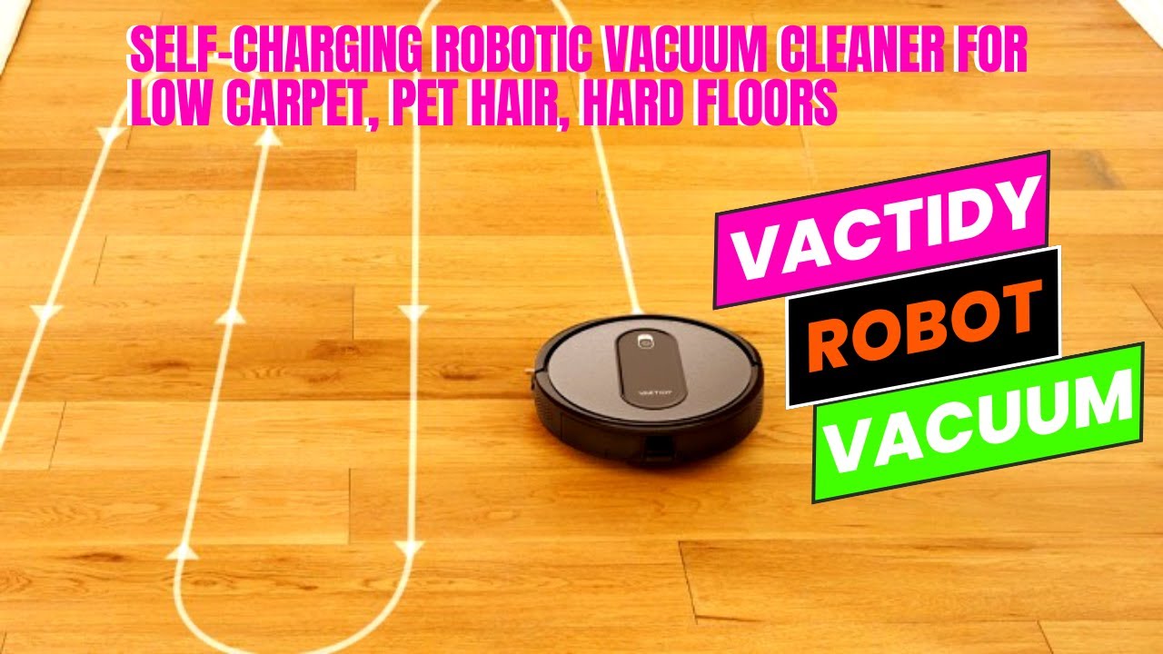 Vactidy T6 Robot Vacuum: Your Ultimate Cleaning Companion - YouTube