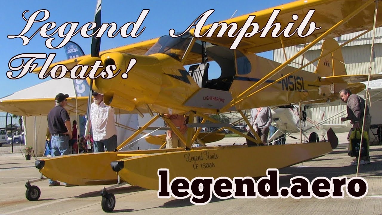 American Legend Cub on Amphib Floats Aircraft Review Deland Sport ...