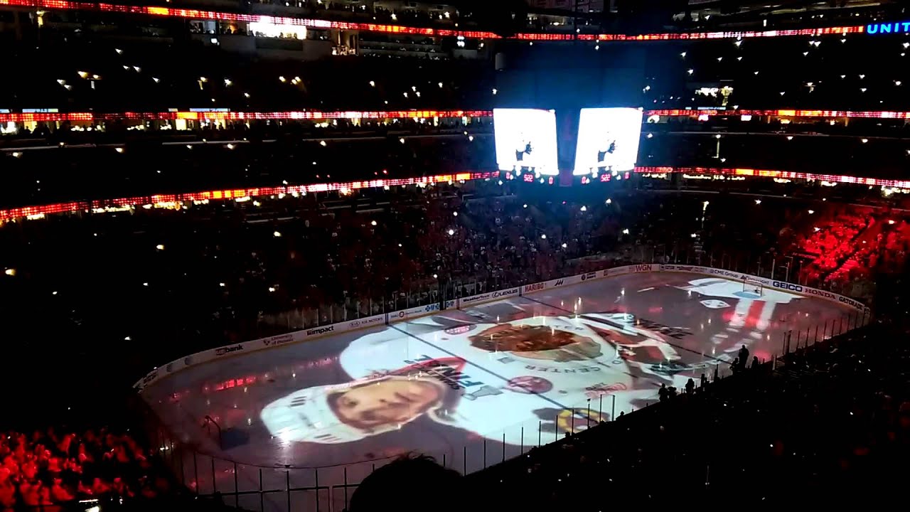 2015 SCF game 6 music and light show - YouTube