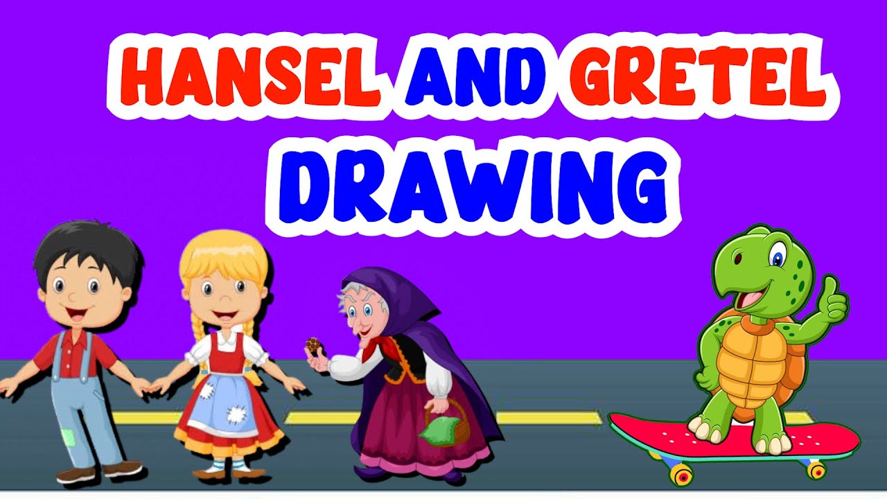 Hansel and Gretel Drawing and Color || Hansel Drawing for kids || # ...