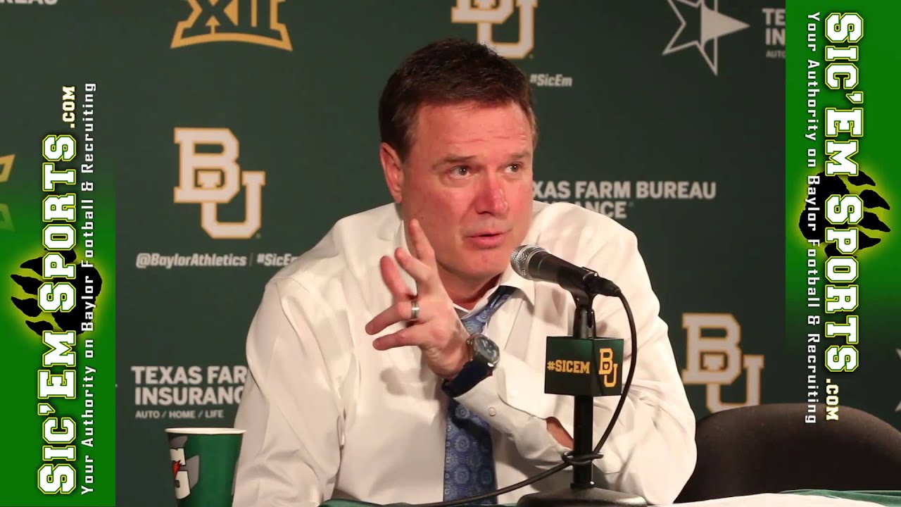 Bill Self after Baylor on 2/23/16 - YouTube