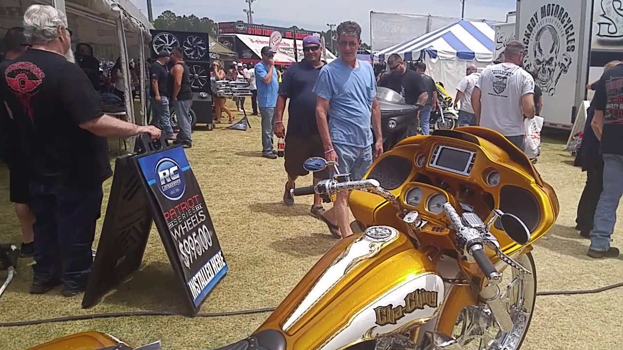 Custom big wheel Chopper - YouTube