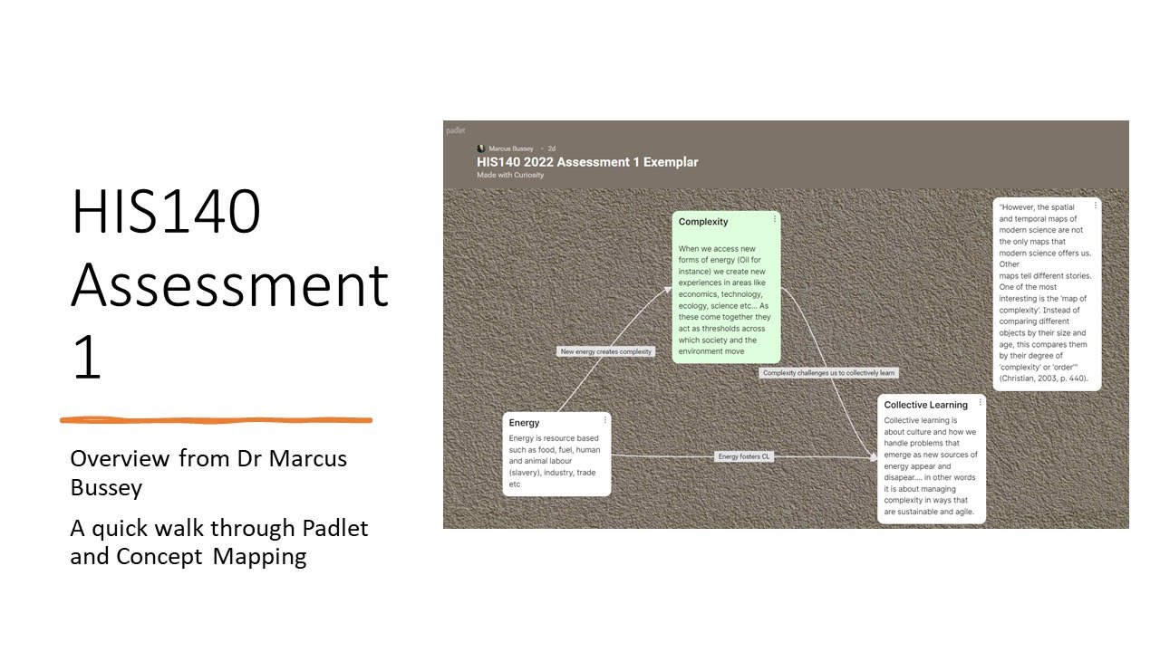 Padlet and Concept Map demo - YouTube