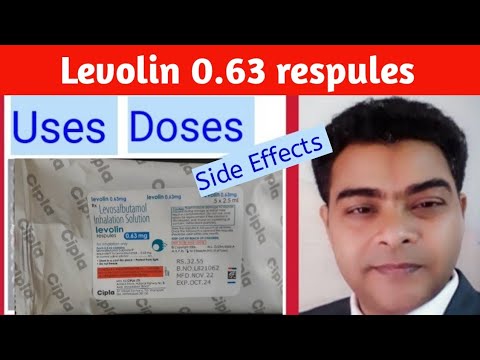 Levolin Respules 0.63mg/Levosalbutamol respules use in Hind - YouTube