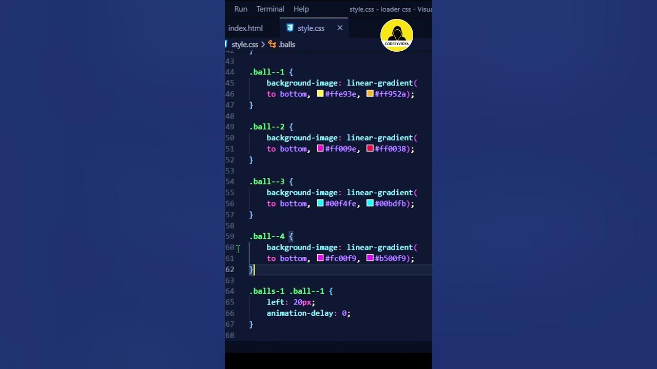 4 Ball Moving Move Html And Css 🔥 Youtube