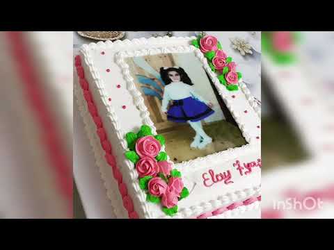 Ad gunu tortu.Sekilli tort.