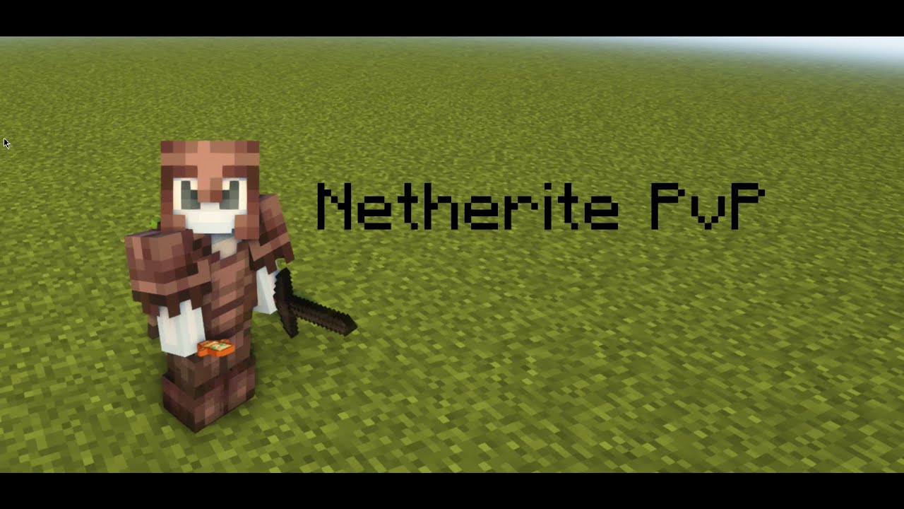 Netherite PvP #minecraft #motage - YouTube