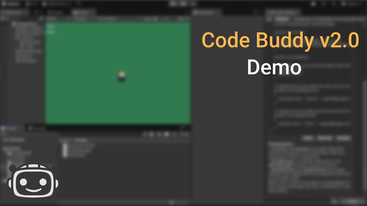 Code Buddy for Unity v.2 - Demo - YouTube