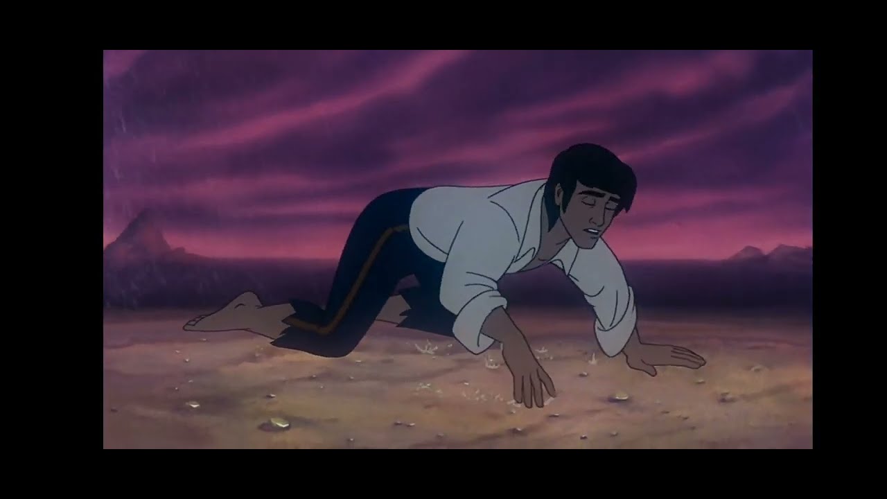 The Little Mermaid (1989) - Ursula's Battle Scene Part 2 - YouTube