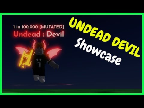 SOLS RNG UNDEAD DEVIL Aura Showcase Roblox - YouTube