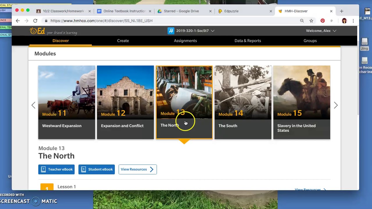 HMH Online Textbook How To - YouTube