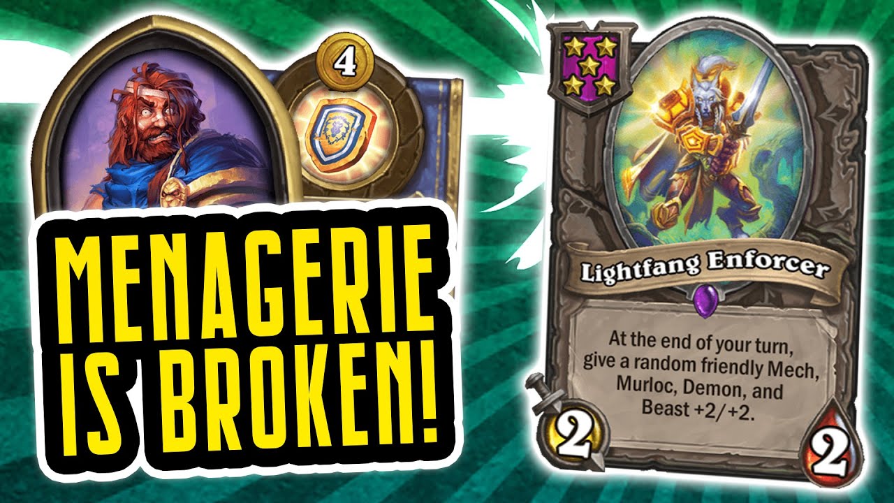 Lightfang NEEDS a NERF! | Battlegrounds | Hearthstone - YouTube