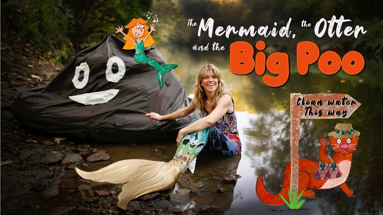 The Mermaid, the Otter and the Big Poo kid's book crowdfunder - YouTube