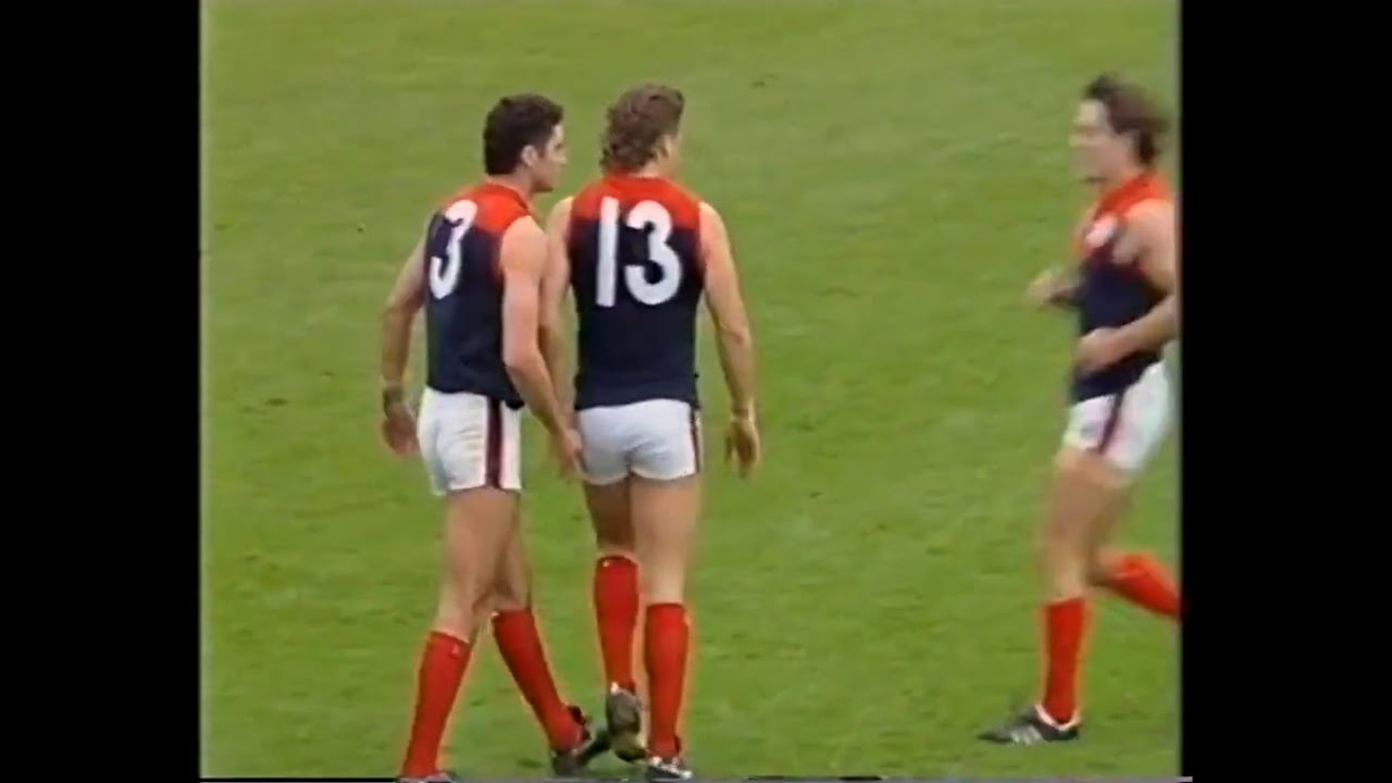 Allen Jakovich - Melbourne - 7 goals v Collingwood - 1992 Round 20 ...