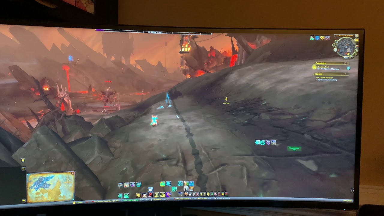 WoW flickering issue. 1/12/21 - YouTube