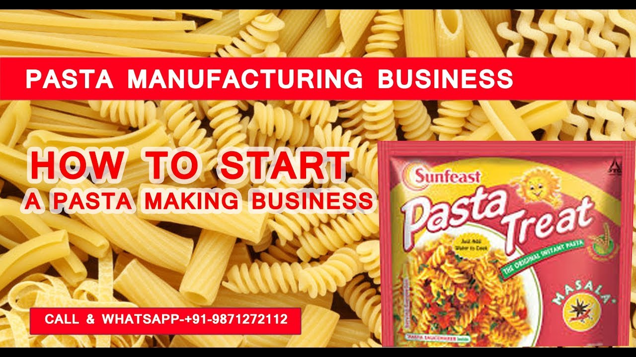 How to start Pasta business (pasta Making Machine) phone no-9871272112 ...