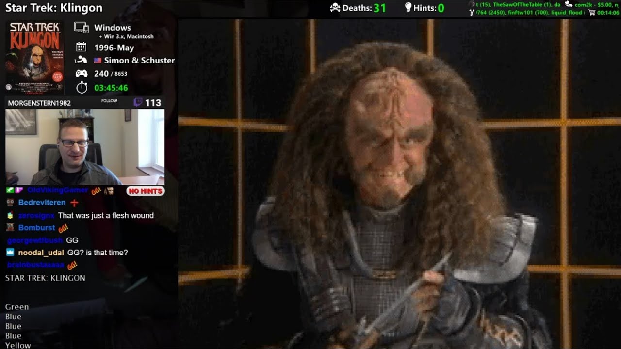 Star Trek: Klingon game playthrough - Adventure Quest #241 - YouTube